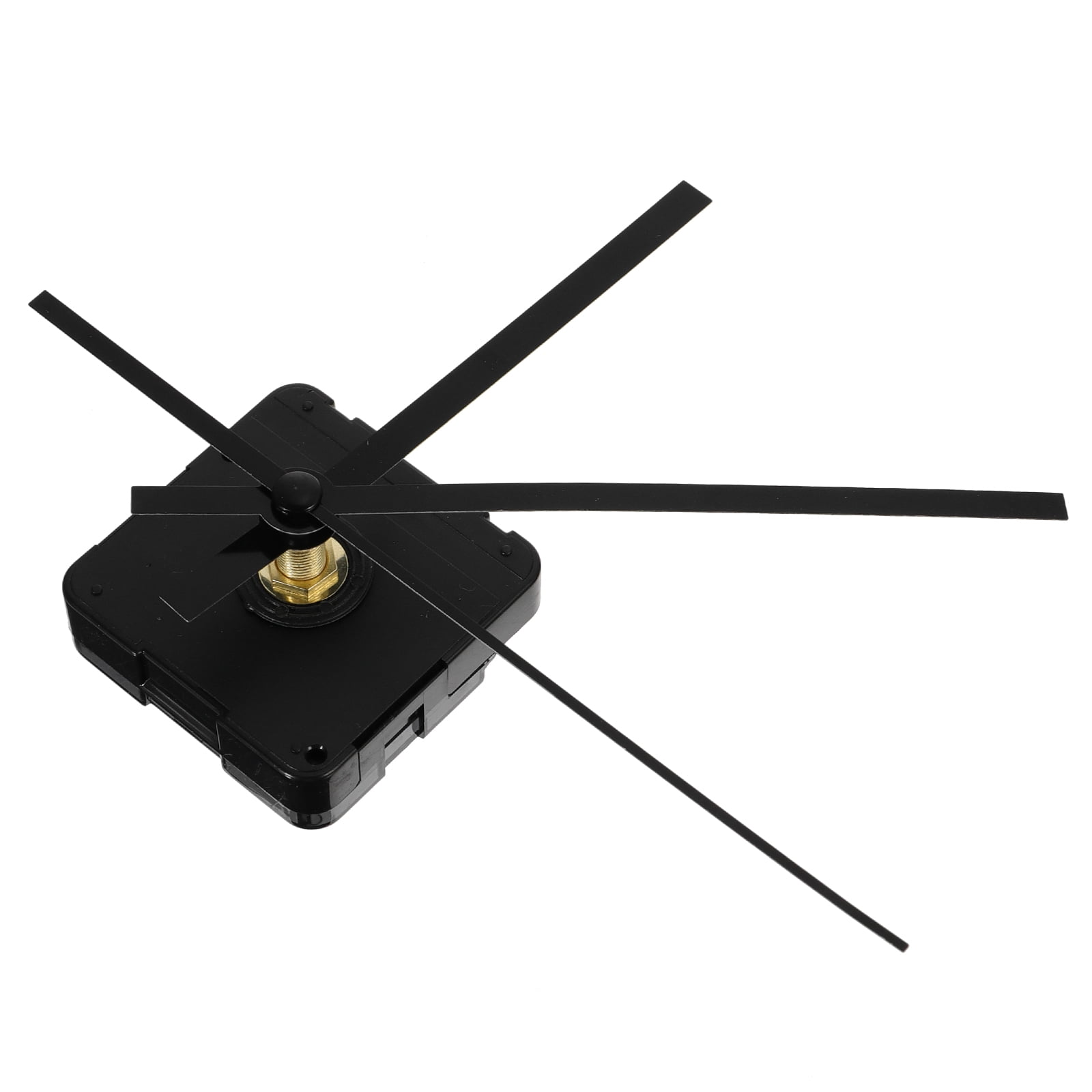 Clock Movement Simple Plastic Clocks Replacement Mechanism Black ...