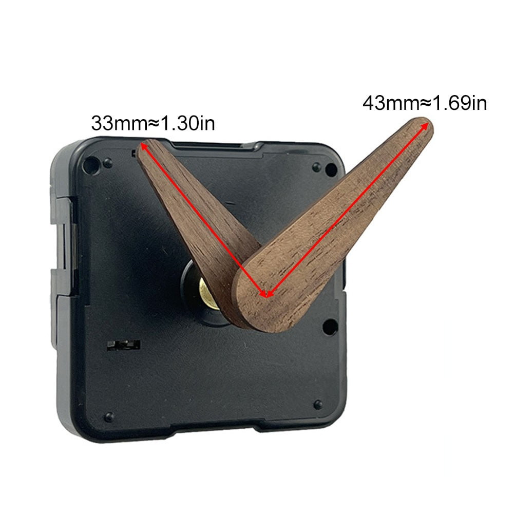 Clock Movement Wooden Round Tip Pointer Repair Tool Parts Kit Silent ...