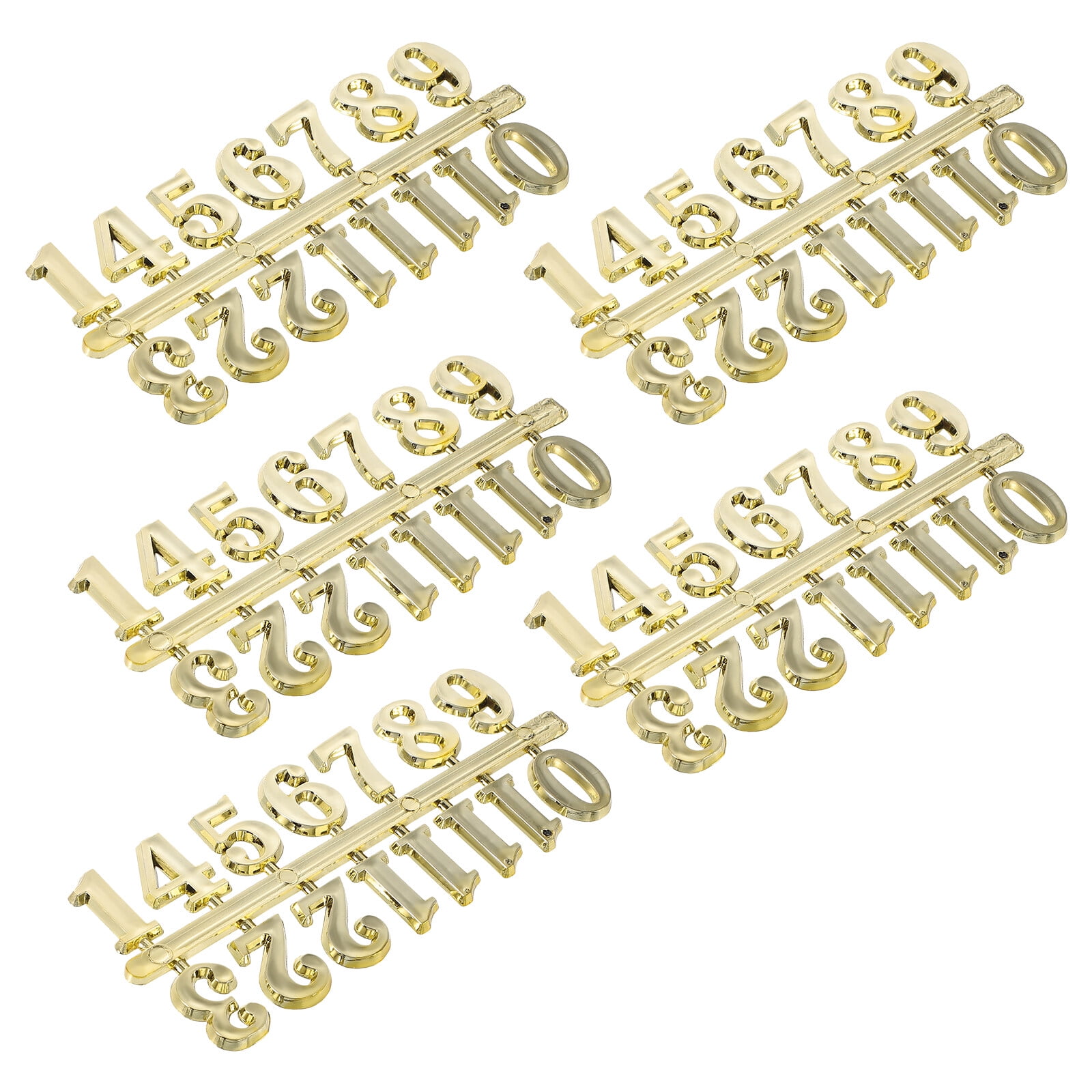 Clock Numbers Number Numerals Arabic Diy Wall Parts Replacement Art Kit ...