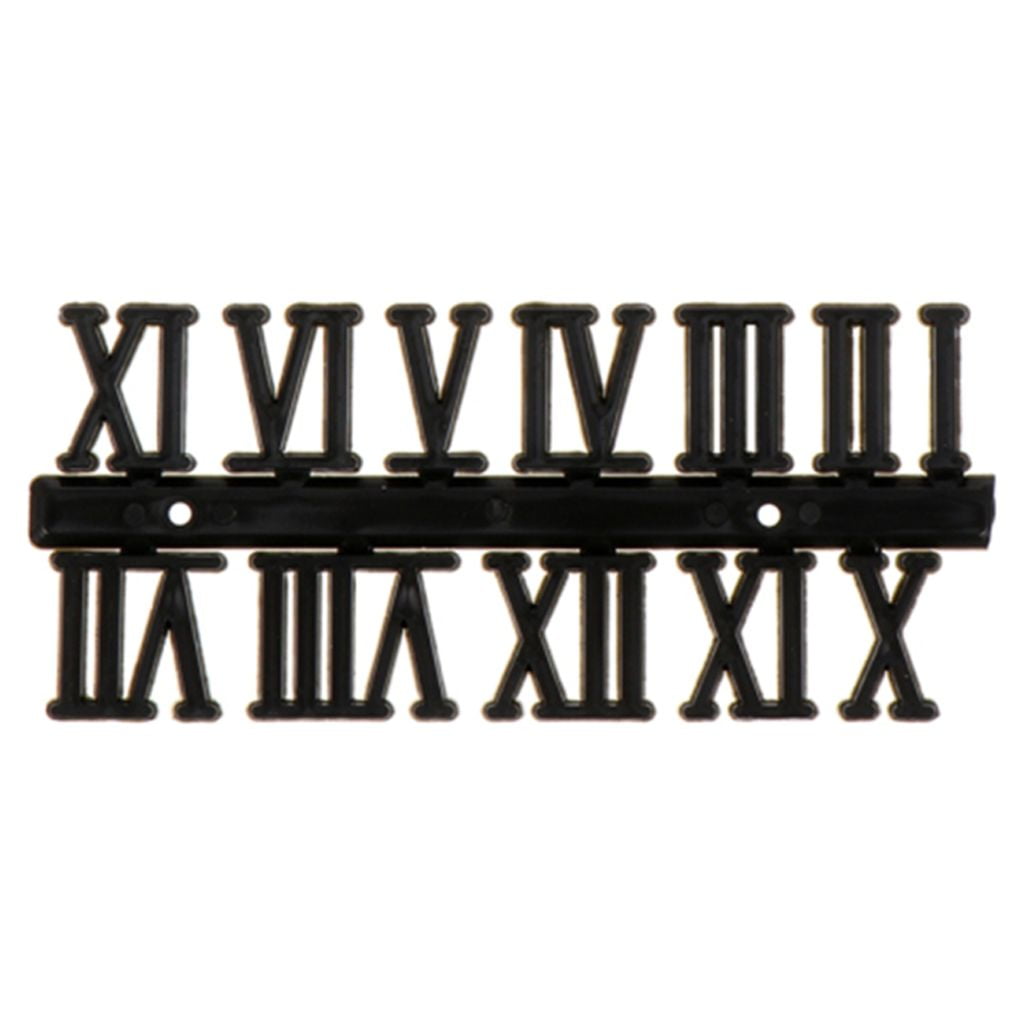 Clock Numerals Set DIY Wall Clock Numbers Clock Hands Replacement Part ...