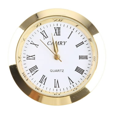 Mini Clock Insert Quartz Movement Round 55mm Round Quartz Clock Insert ...