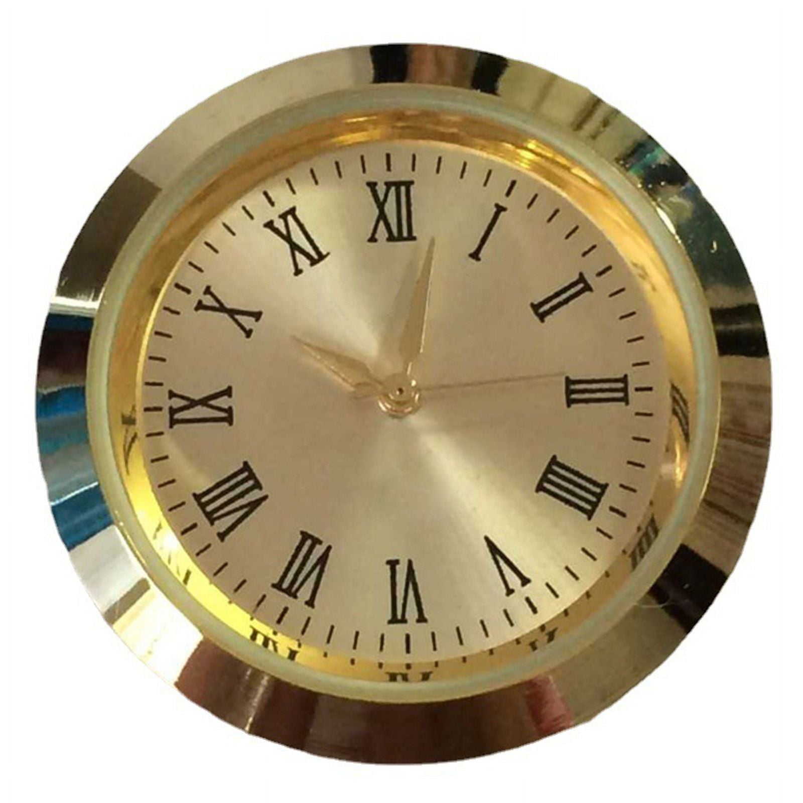 Clock Quartz Movement Round Clocks for Head Insert Classic Clock Craft ...