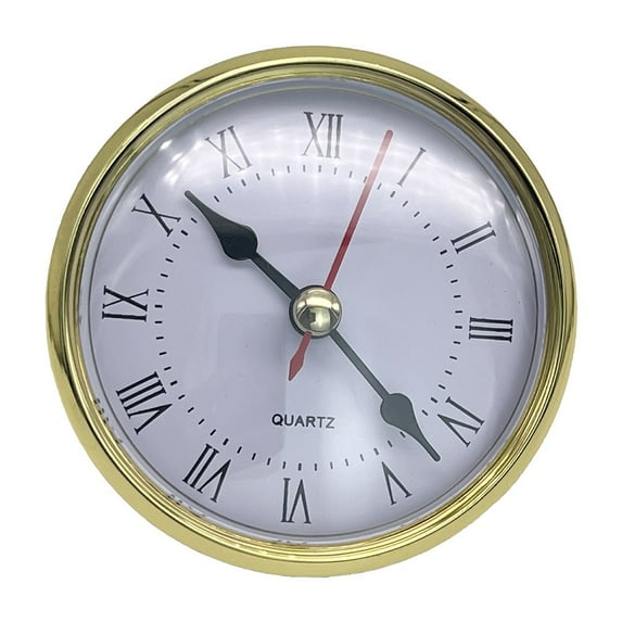 Clock Repair Clock Movement Mechanism 80Mm Clock Insert Silver Border ...