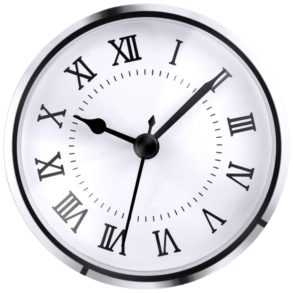 Clock Replacement Insert Small Clock Part With Roman/Arabic Numerals ...