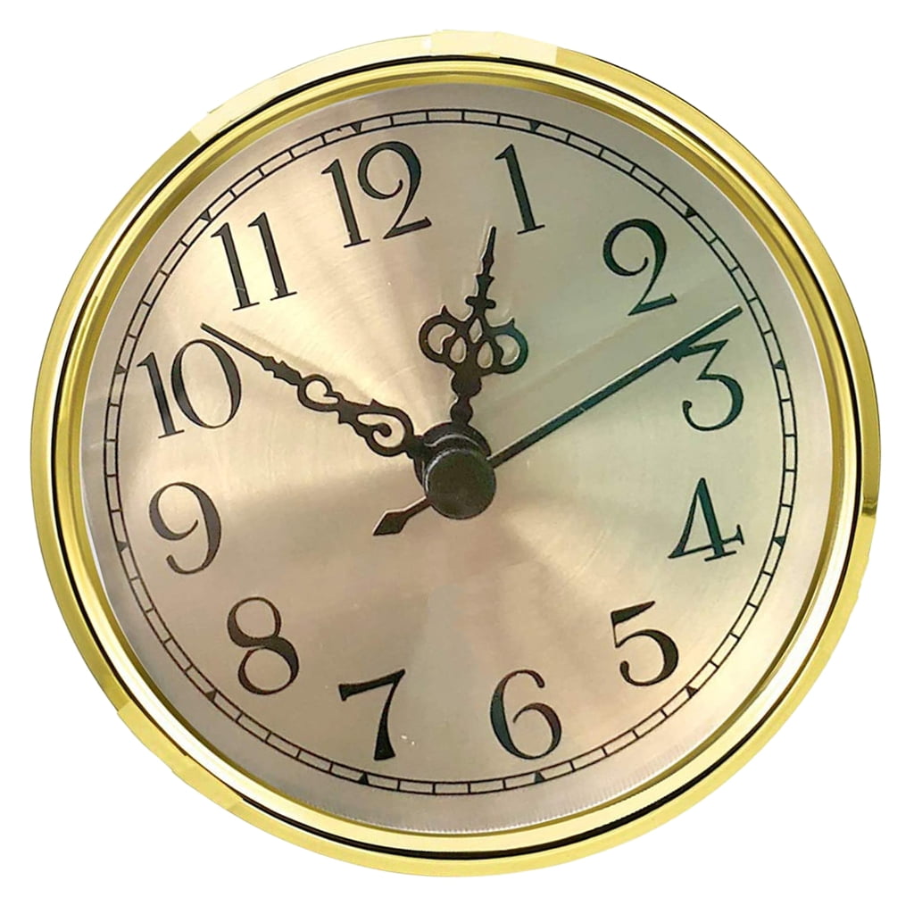 Clock Replacement Insert Small Clock Part With Roman/Arabic Numerals ...