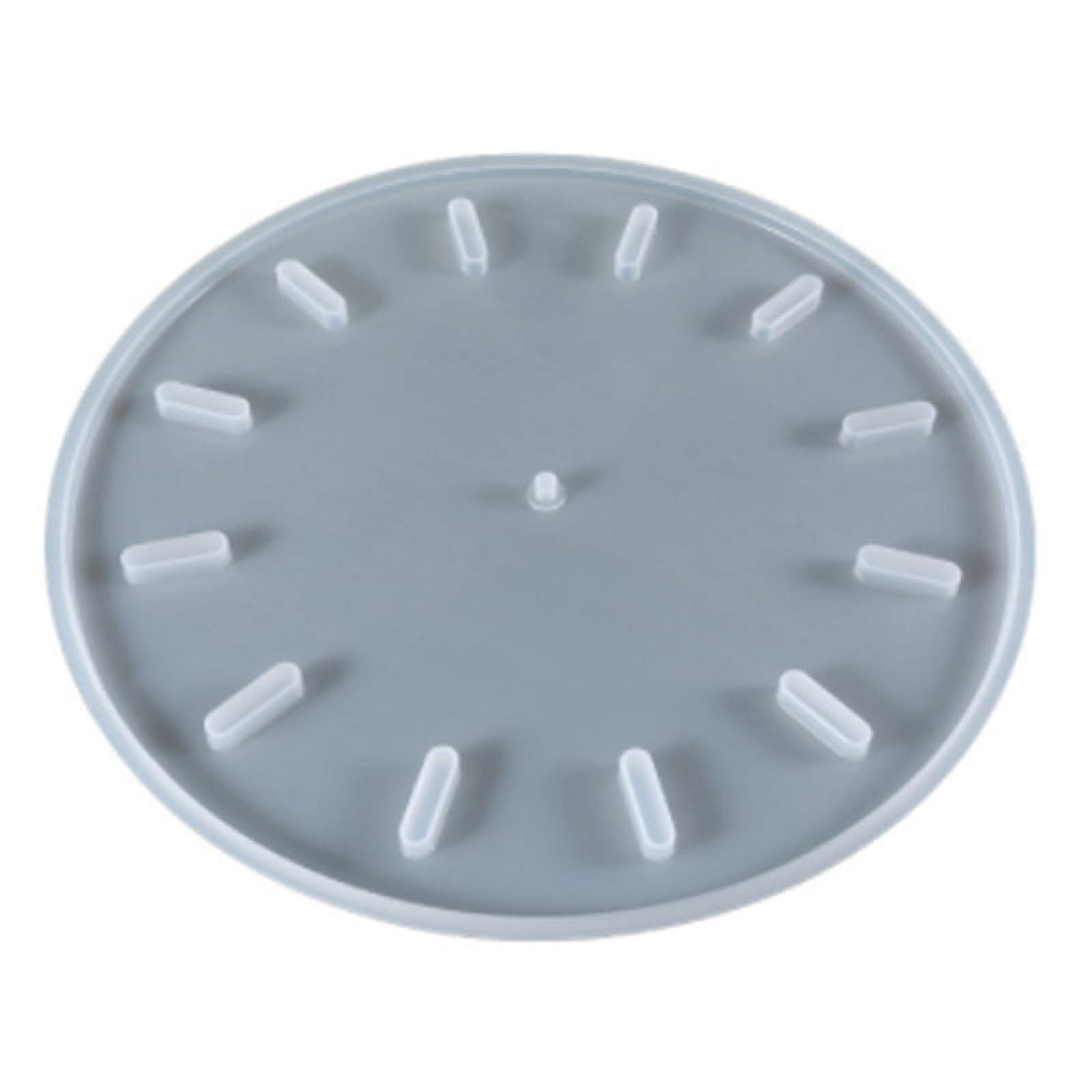 Clock Resin Mold Round Clock Silicone Mold for Resin Casting Clock ...