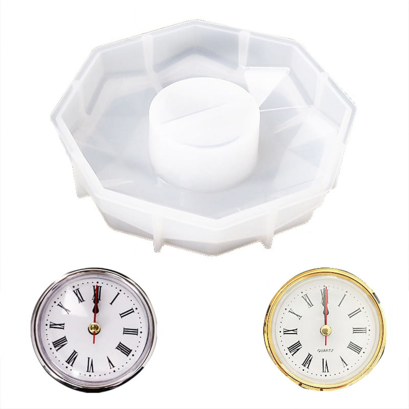Clock Resin Molds for Resin Large Hexagonal Shape Silicone Molds Epoxy ...