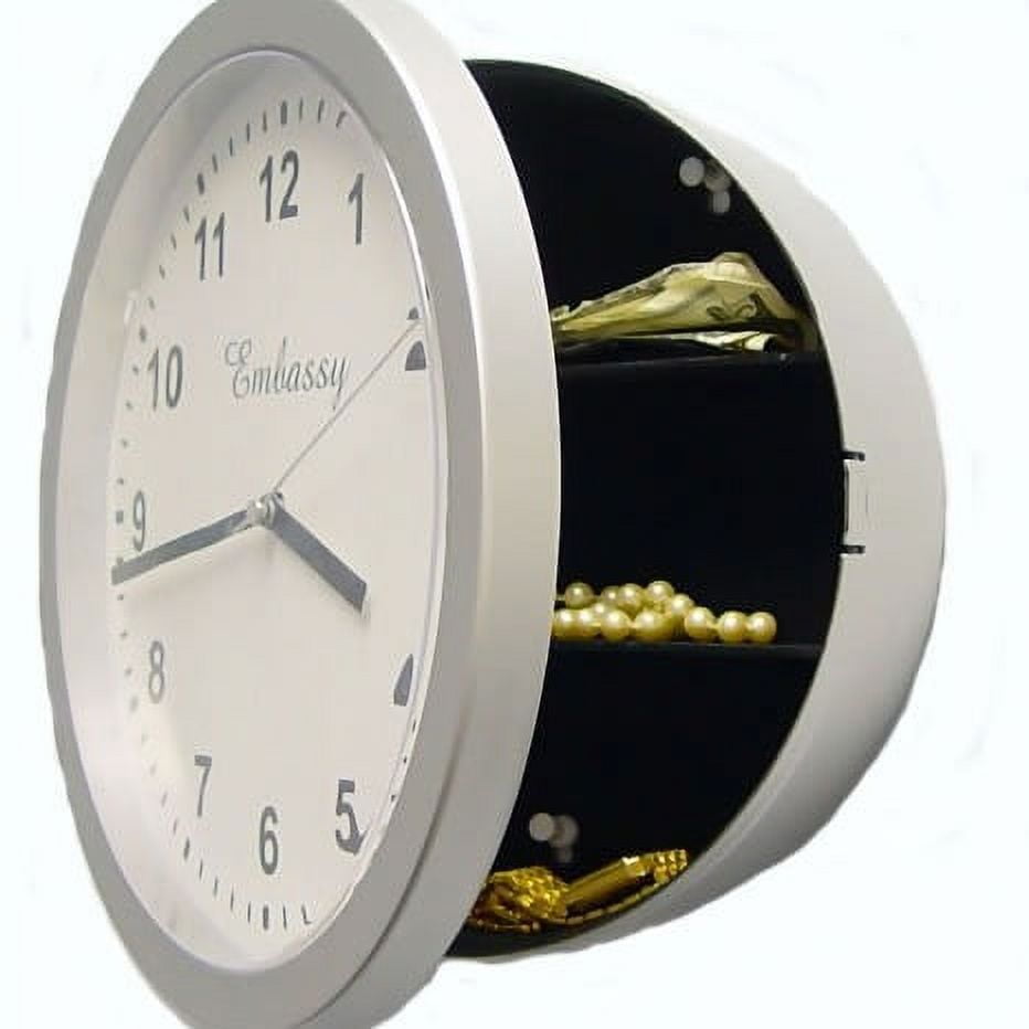 Clock Safe Original Clock Safe Jewelry Storage Box Clock Clock Storage ...