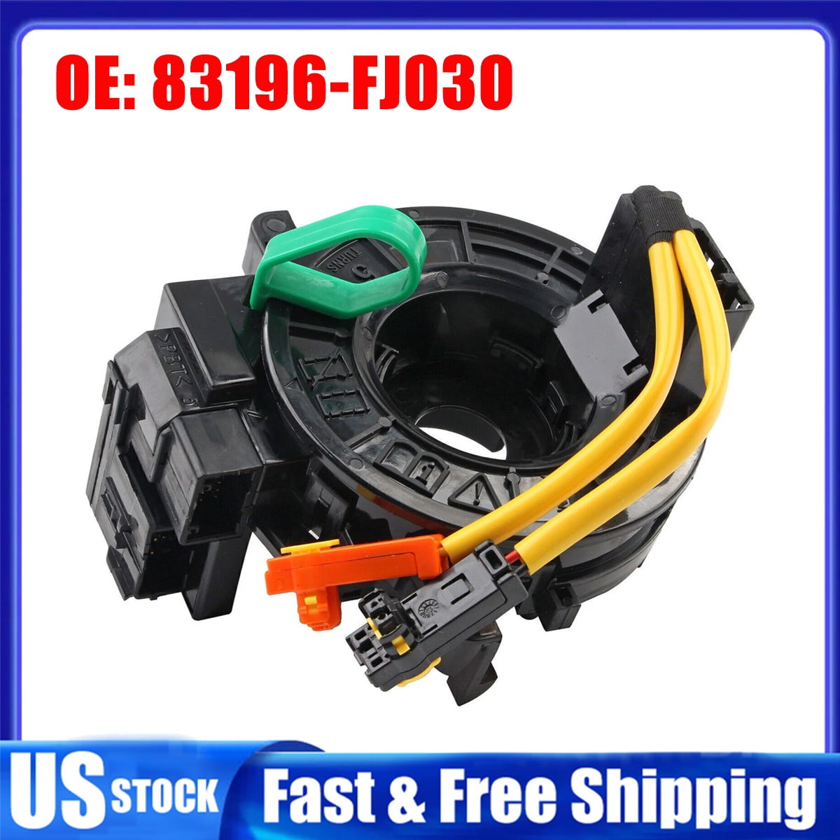 Clock Spring Cable 83196-FJ030 For Subaru WRX BRZ XV Crosstrek Forester ...