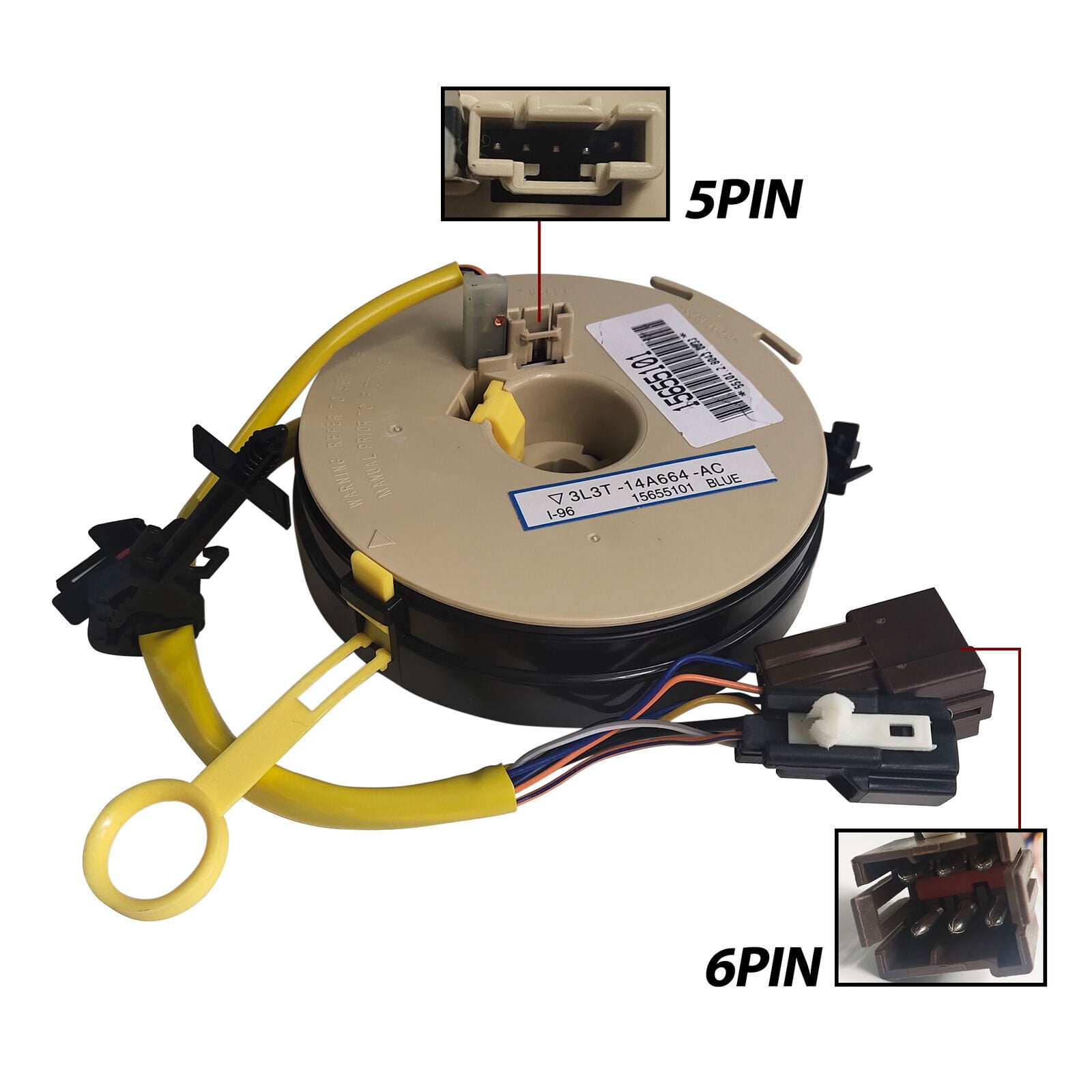 COXNSXX Clock Spring Spiral Cable for 1999-2004 Ford F150 F250 F350 ...