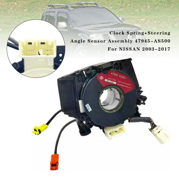 Clock Spring+Steering Angle Sensor Assembly 47945-AS500 For NISSAN 2003 ...