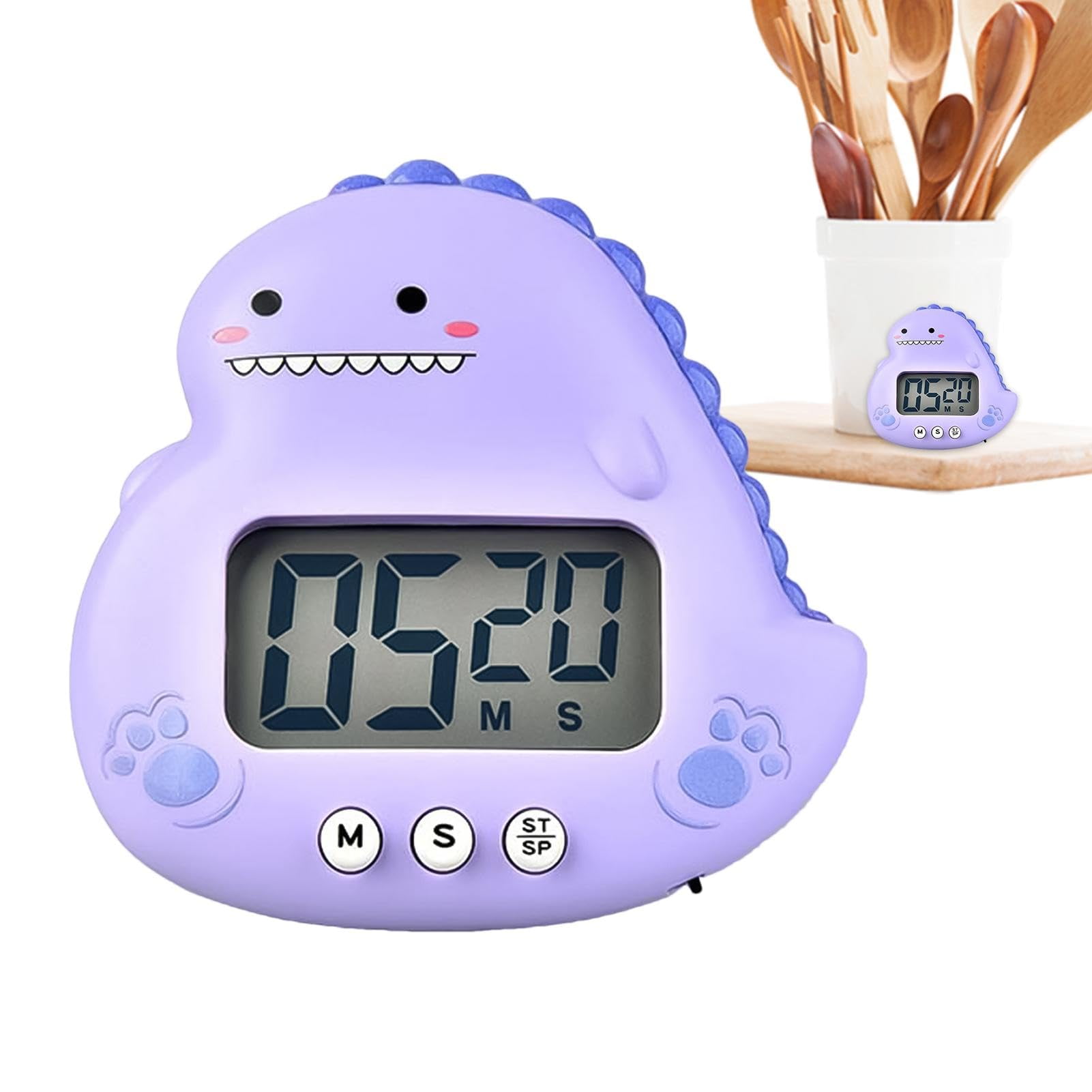 Clock Timer | Dinosaur Classroom Timer - Multi-Function Electronic ...