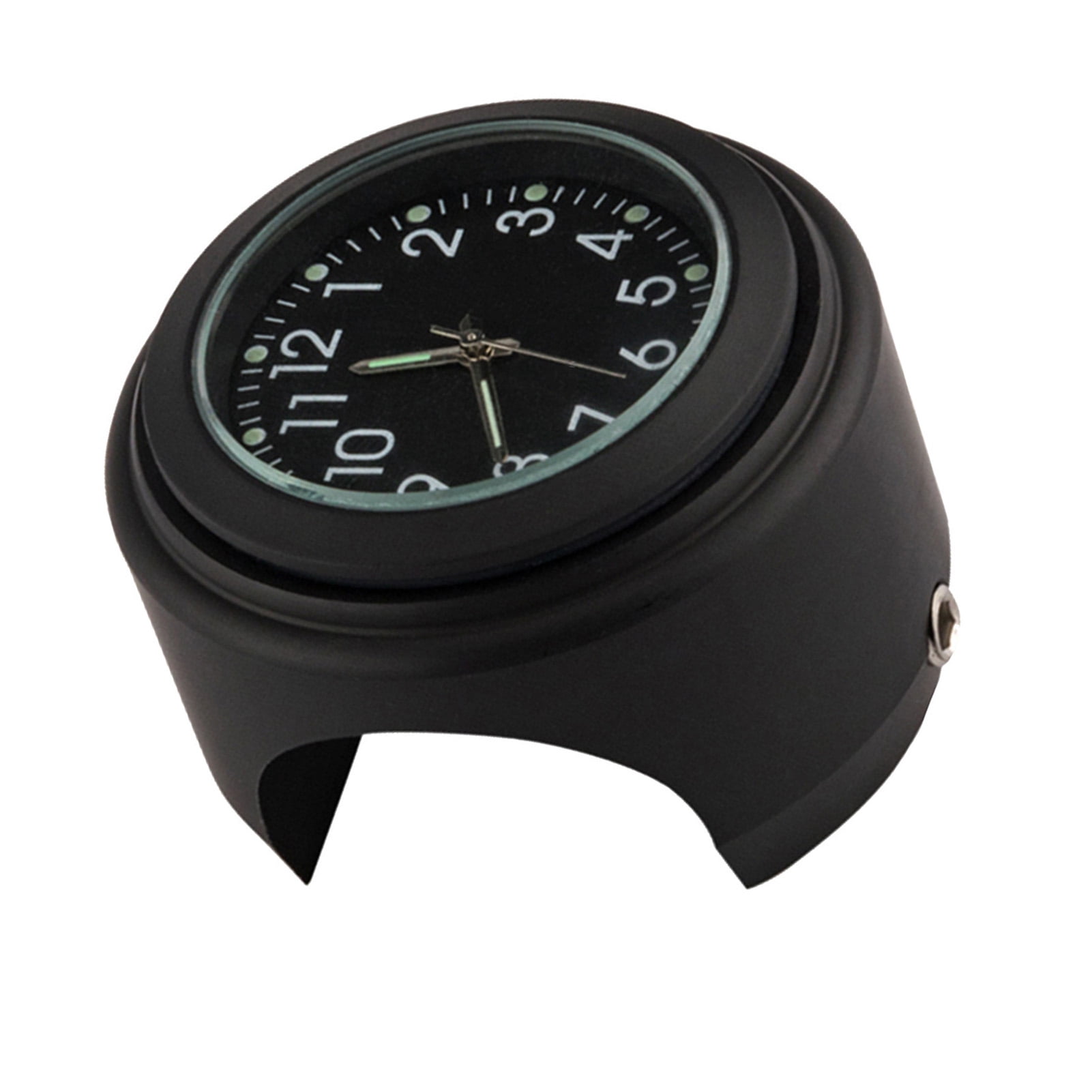 Clock Universal Motorcycle Handlebar Meter Thermometer Waterproof ...