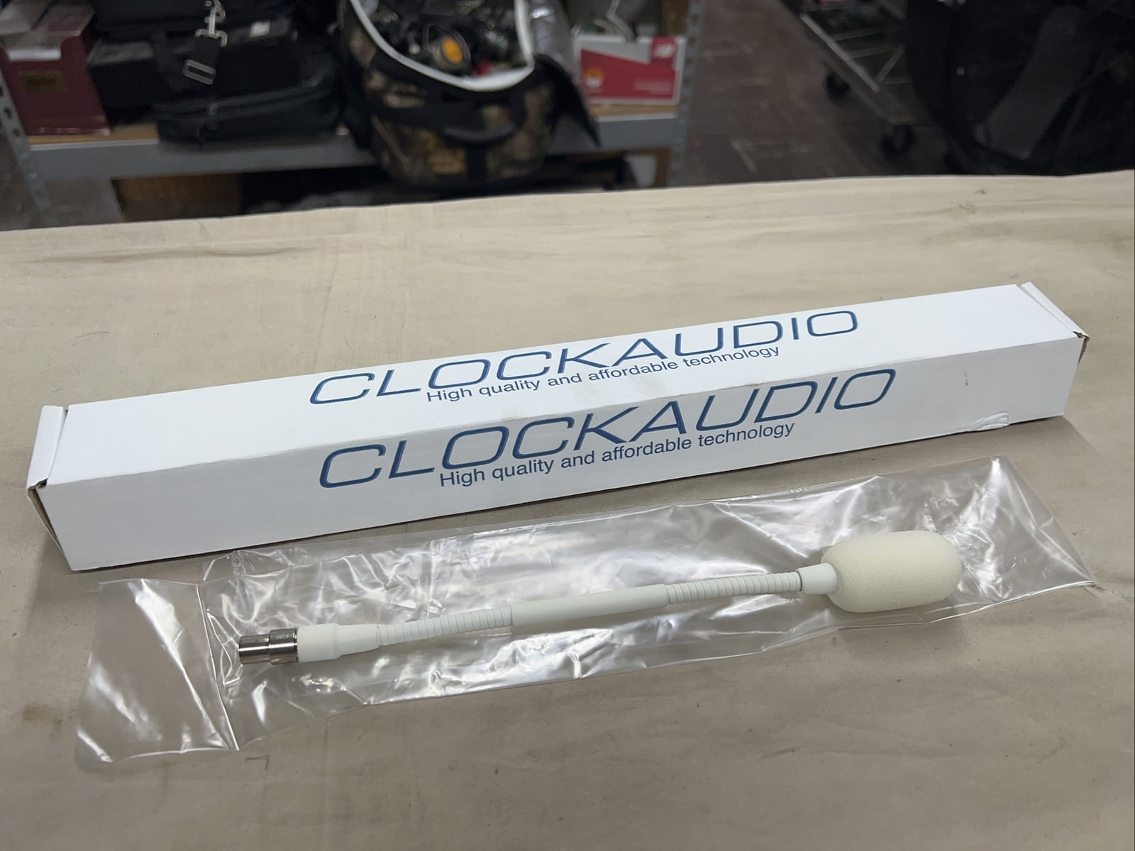 ClockAudio C 312/SR P.328 Cardioid Condenser SlimLine Gooseneck ...