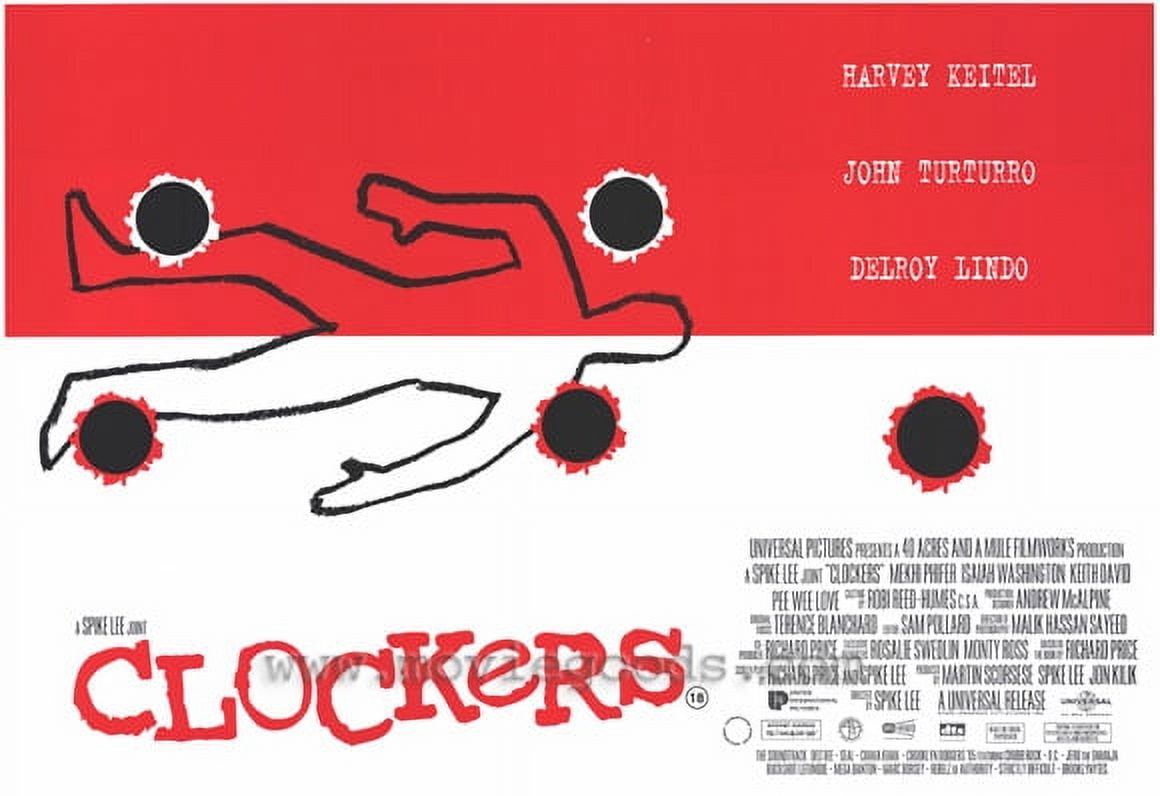 Clockers - movie POSTER (Style B) (27" x 40") (1995) - Walmart.com