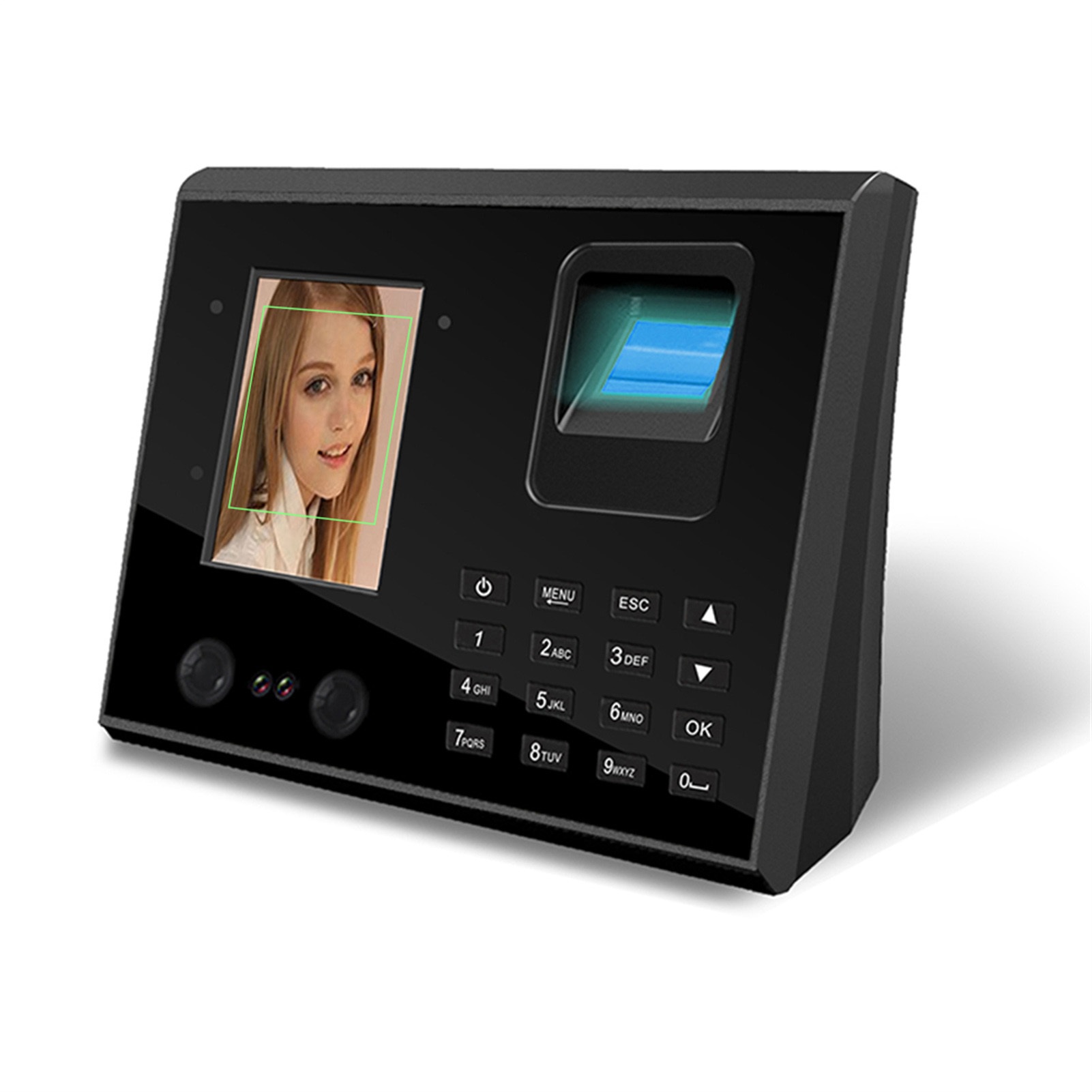 Clocking in Machine, Biometric Attendance System Face &Fingerprint ...