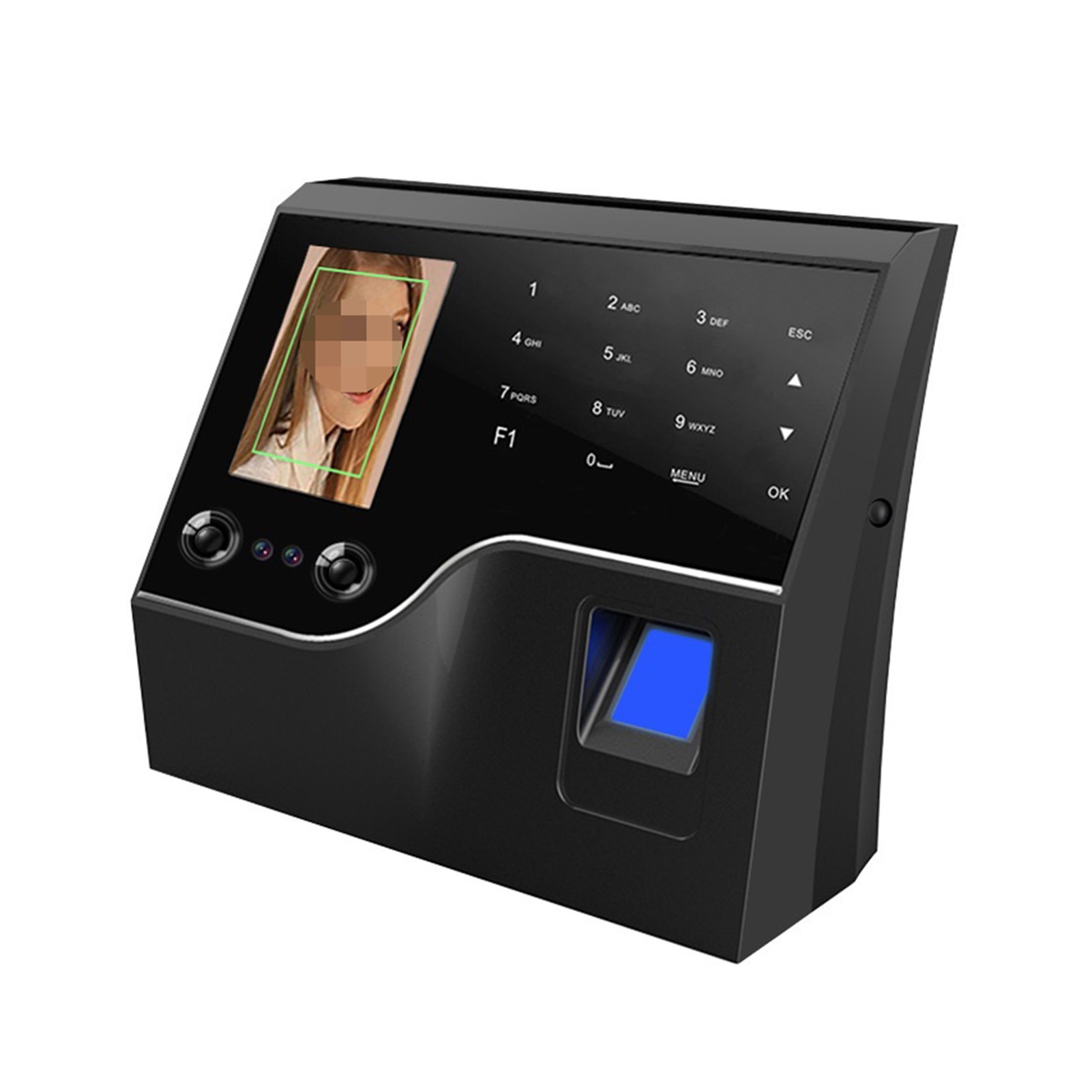 Clocking in Machine, Card Punching Machine Dynamic Face Recognition ...