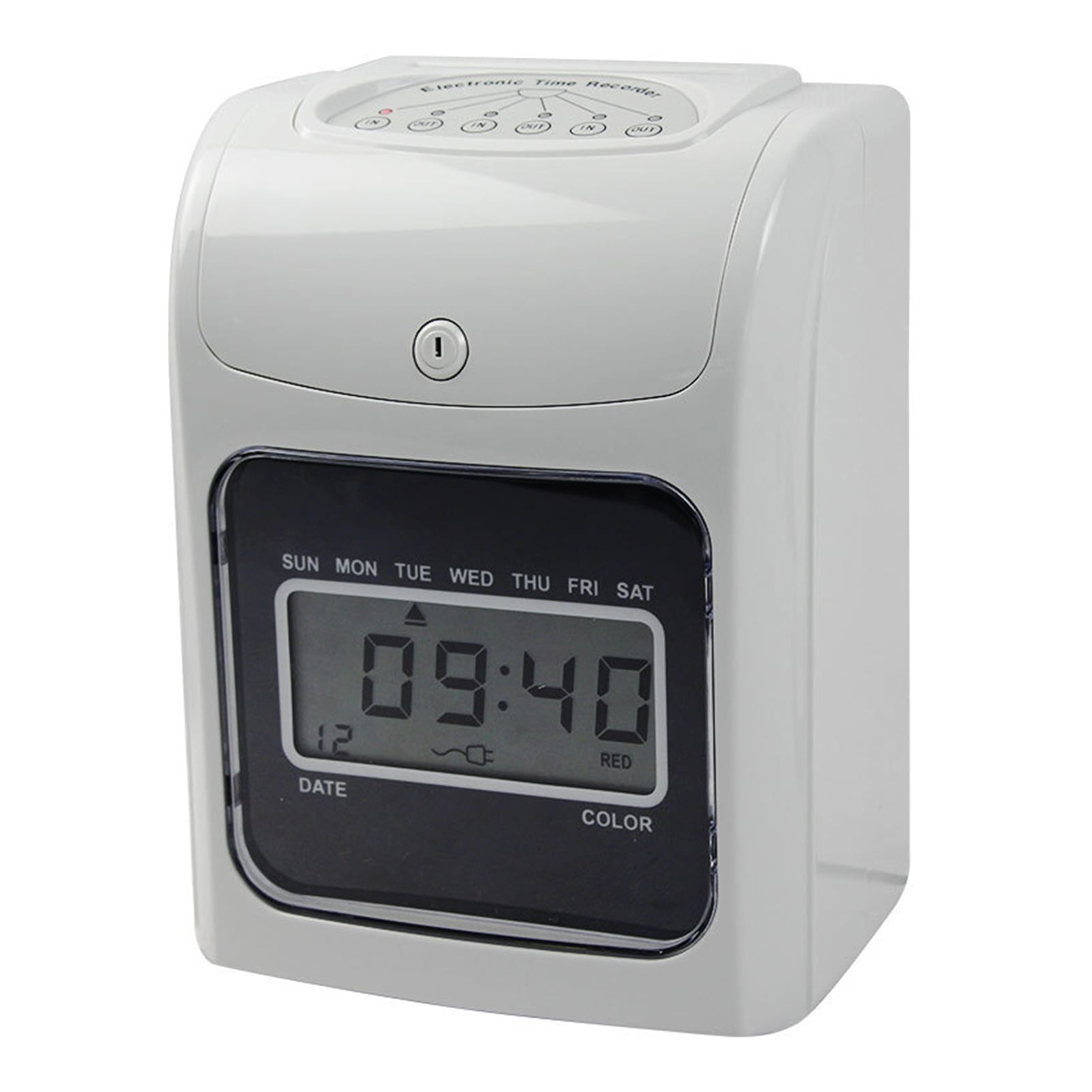 Clocking in Machine, English Attendance Machine Electronic Time Clock ...