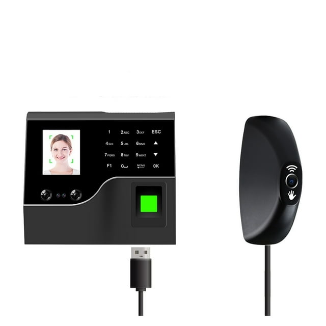 Clocking In Machine Facial Recognition Camera Fingerprint Access Control Time Attendance