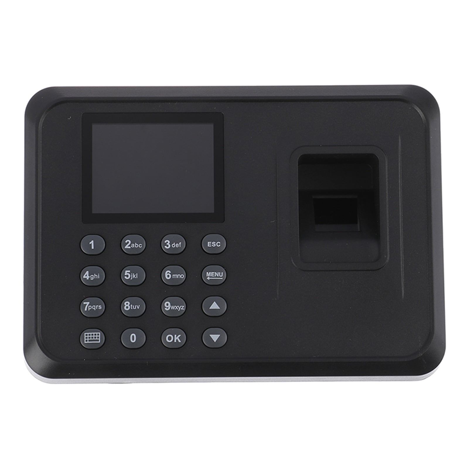 Clocking in Machine, Fingerprint Attendance Machine LCD Display USB ...