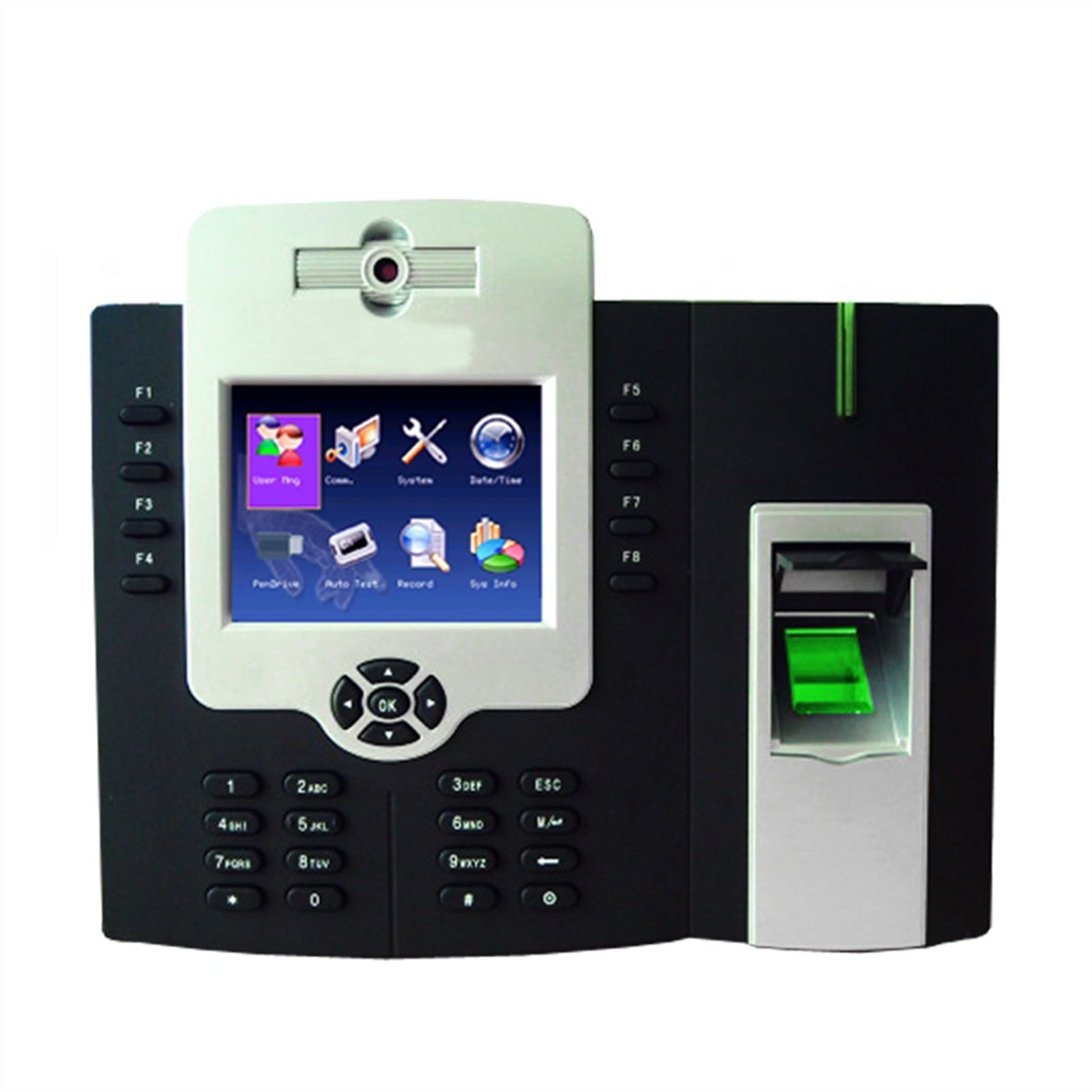 Clocking in Machine, ICLOCK880-H 50000 Users Biometric Fingerprint ...