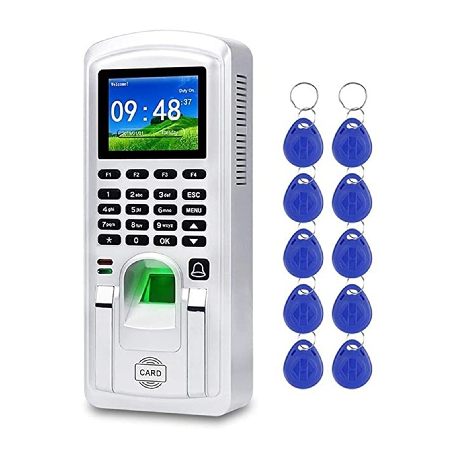 Clocking in Machine, Fingerprint Access Control TCP/IP Biometric Time ...