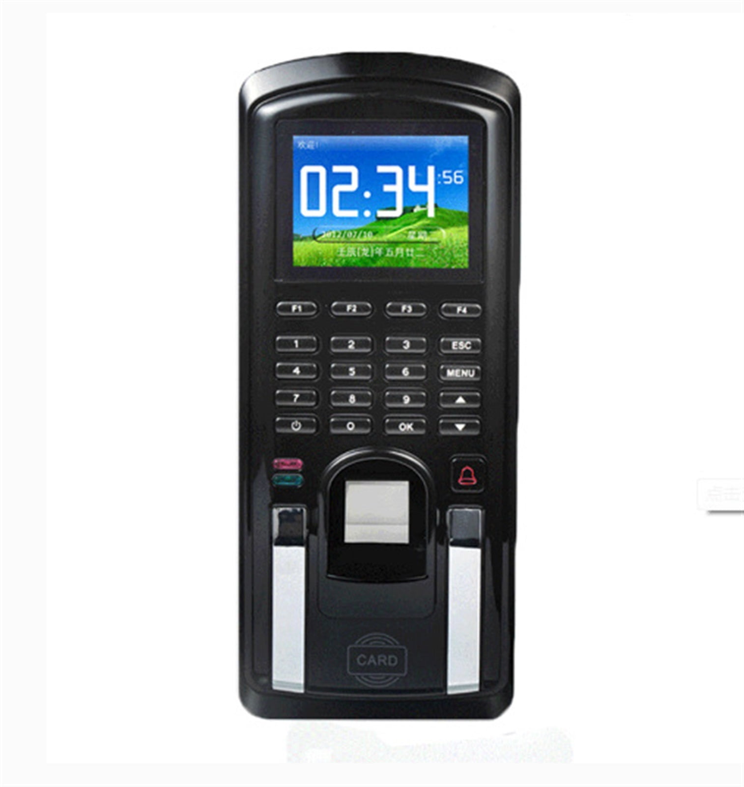 Clocking in Machine, M-F151 Fingerprint Password Swipe Time Attendance ...
