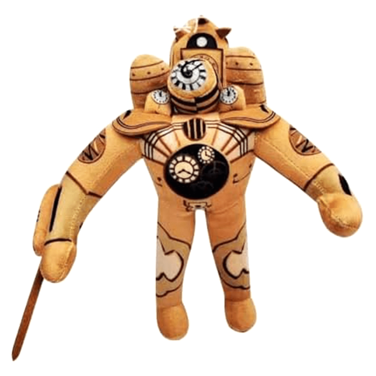 Clockman Plush,Multiverse Clock Man Plush Toy,Stuffed Animated Game ...