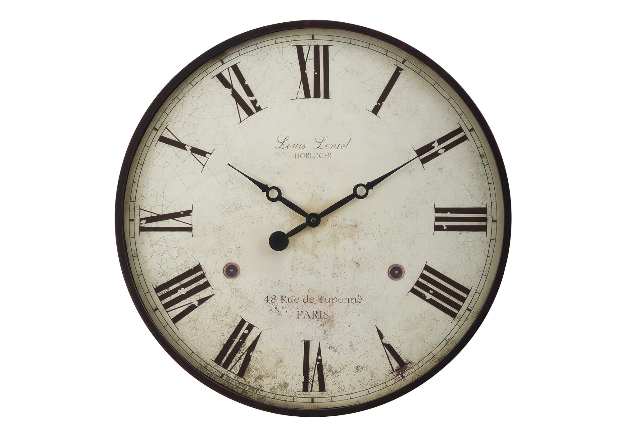Clocks - 20" Round - Wall Clock - Antique Brown - Transitional ...
