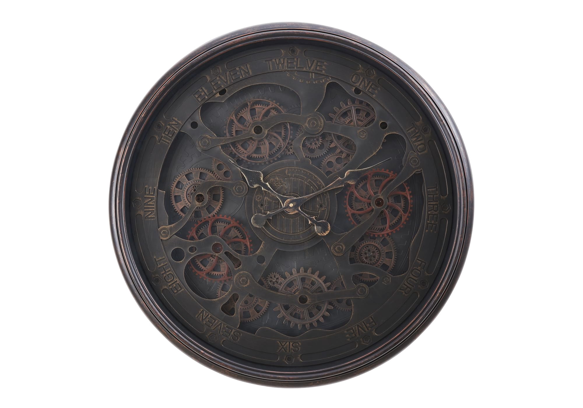 Clocks - 30" Round - Gear Mechanism - Large Oversized - Wall Clock ...