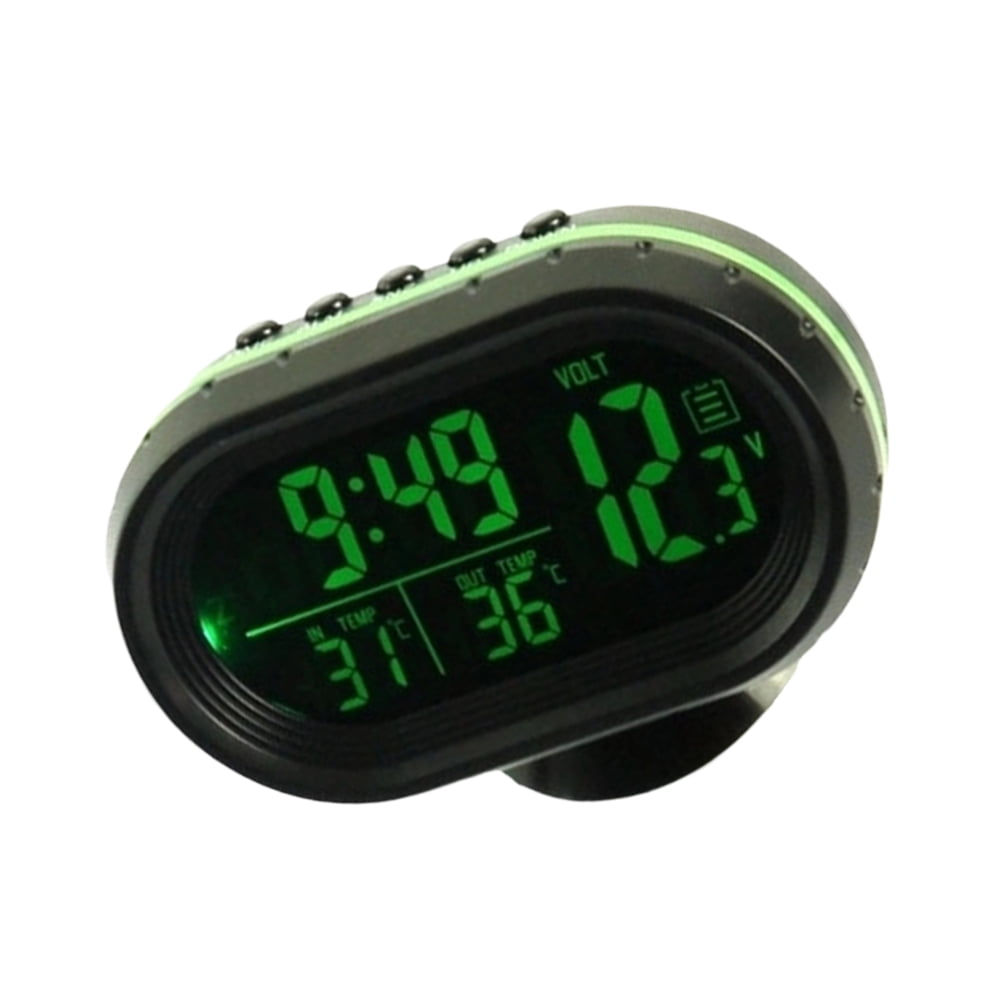 Clocks Car Dash Clock Car Dashboard Clock Electronic Wall Clock Vintage ...