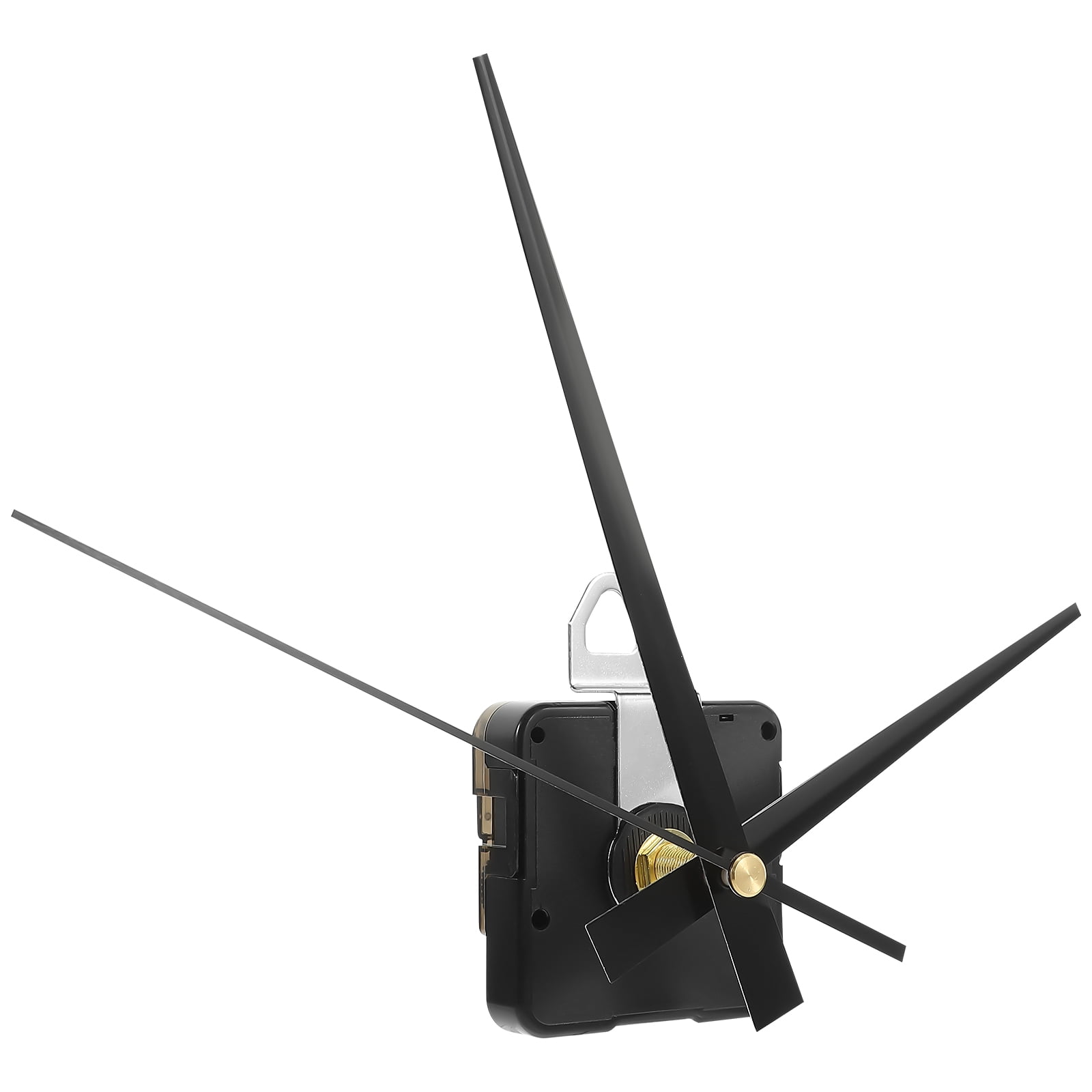 Clock Movement Set for DIY Wall Clock Repair Parts Plastic Black ...