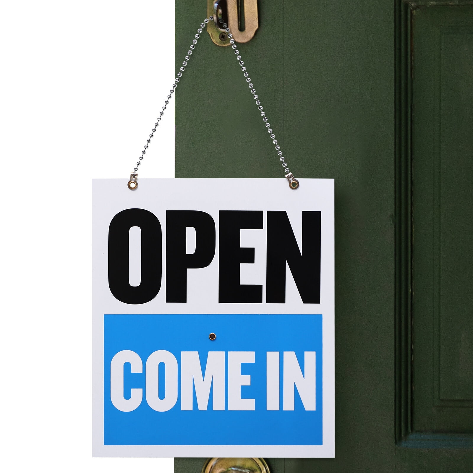 Clocks Emblems Welcome Hanging Board Will Return Sign Office Door Signs ...