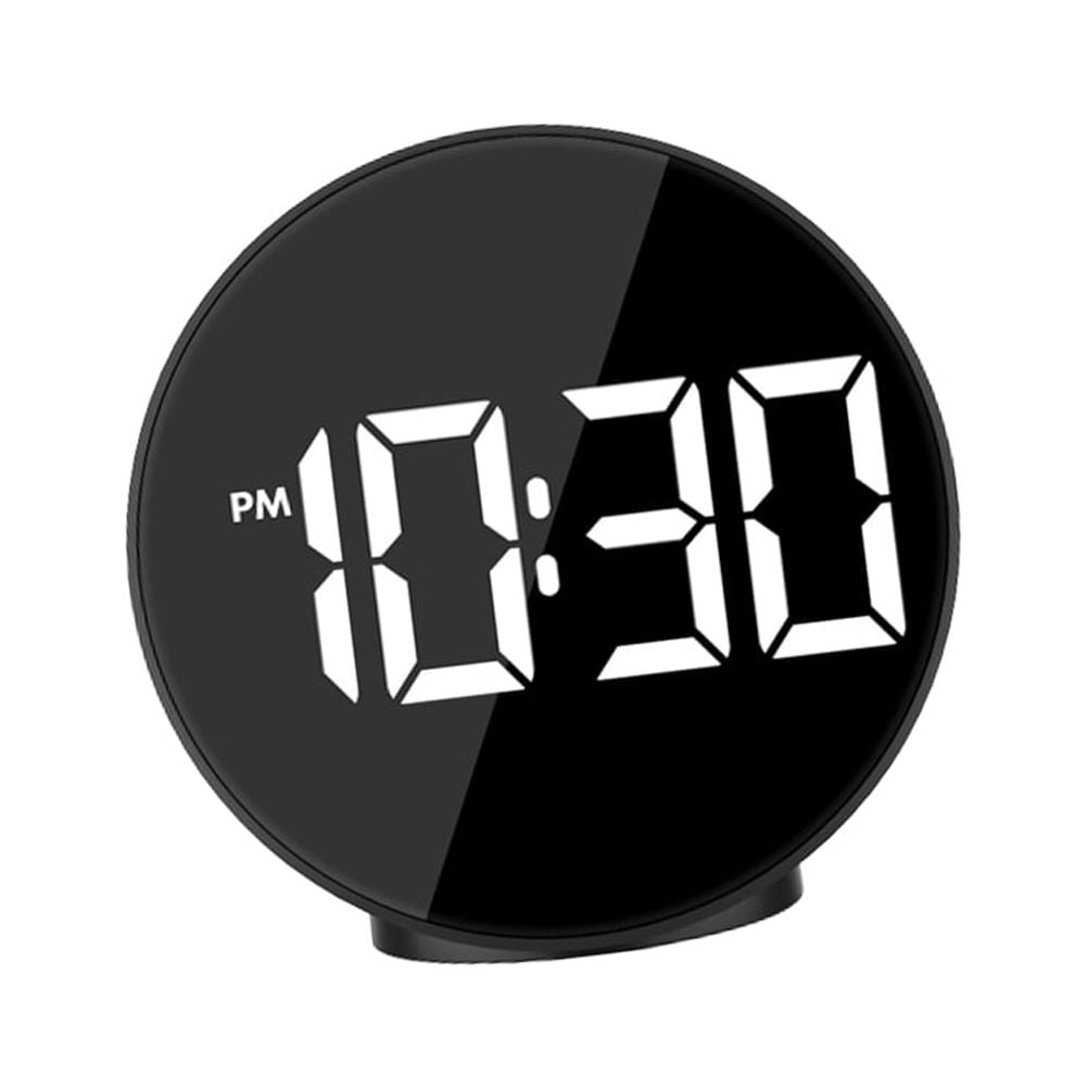 Clocks USB Voice Control Alarm Clock Technical Style Alarm Clock USB ...