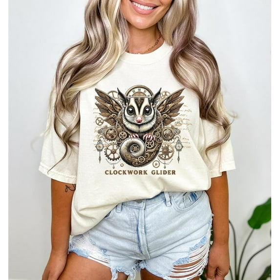 Clockwork Glider Steampunk Creature Vintage Gear Artwork Mechanical ...