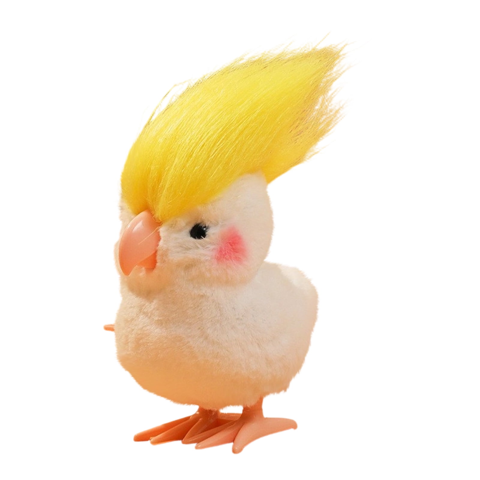 Clockwork Jumping Chicken Wind Up Toy, Simulation Plush Chick, Cute ...