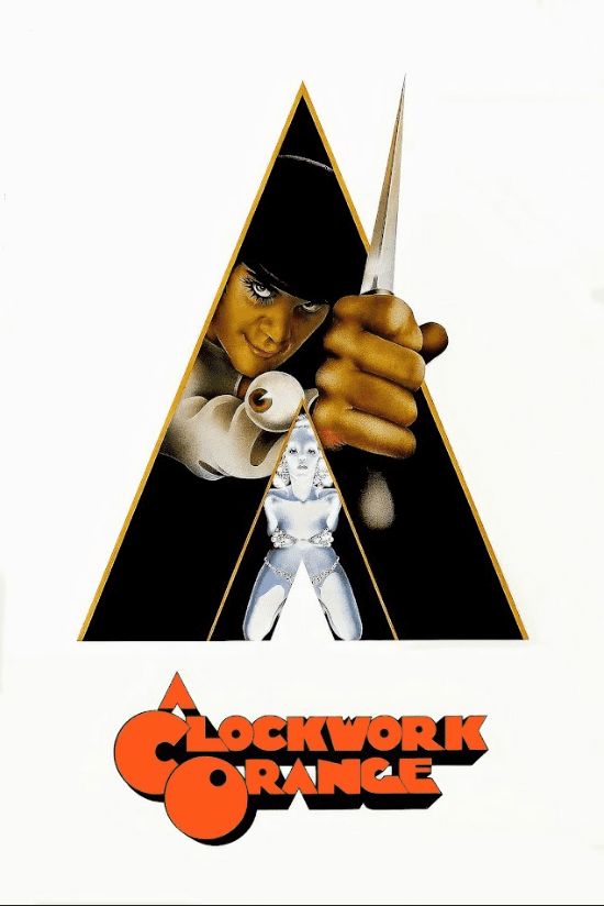 Clockwork Orange (1971) 24x36 Movie Poster - Stanley Kubrick, Cult ...