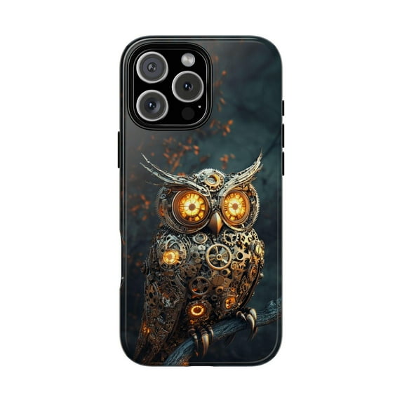 Clockwork Owl Steampunk Gearwork Intricate Artistic Art Phone Case for ...