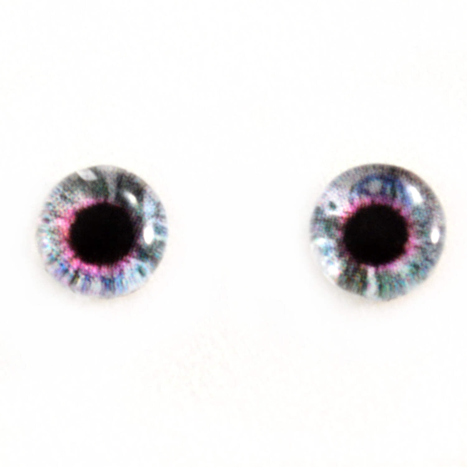 Clockwork Steampunk Glass Eyes in Purple and Blue - Walmart.com