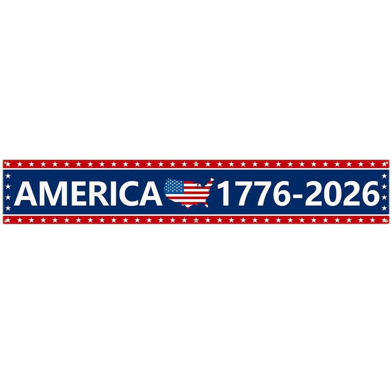 Clode Anniversary Banner America 2026 Banner 4th of July Decorations ...