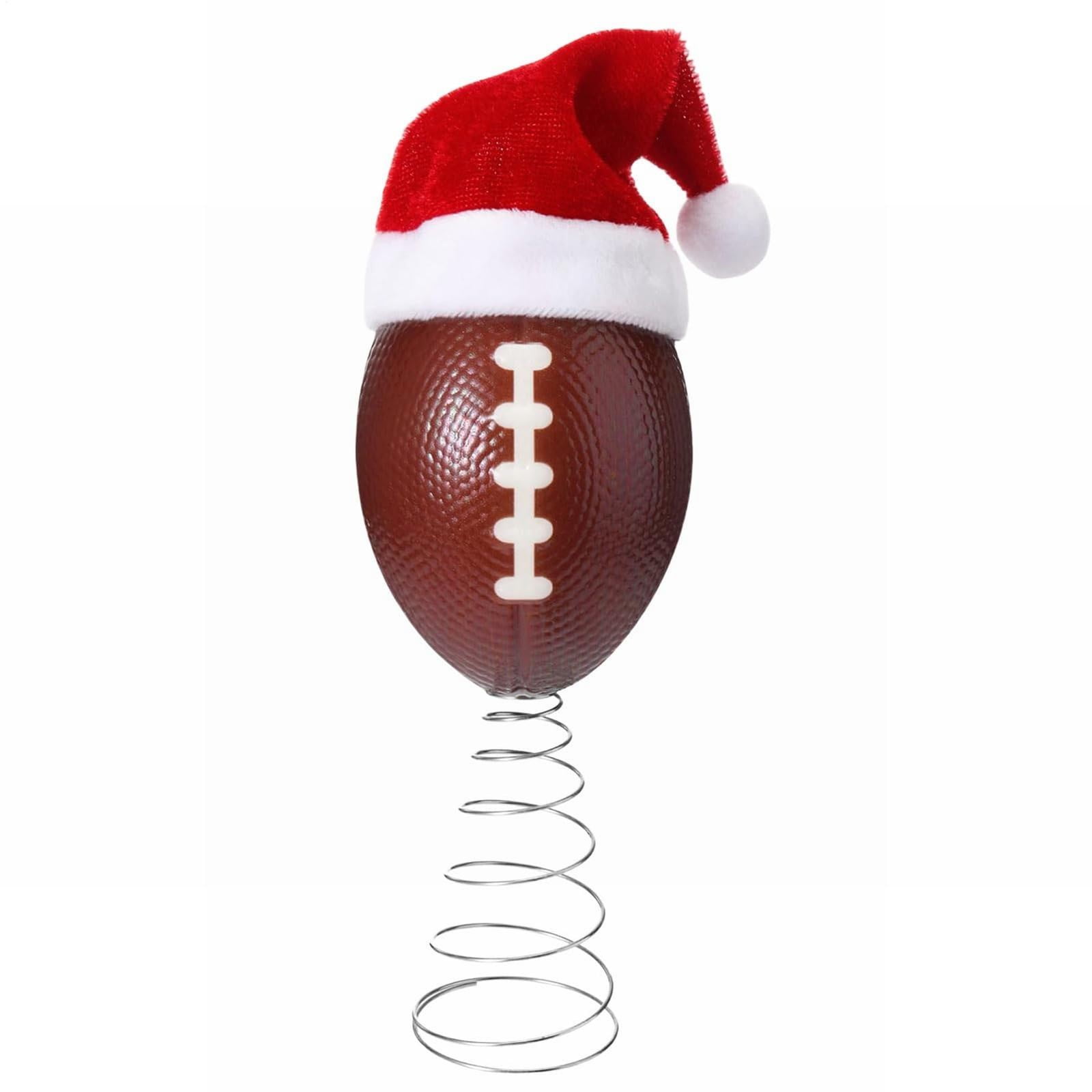 Clode Christmas Tree Topper Light Refraction Effects Soccer Football ...