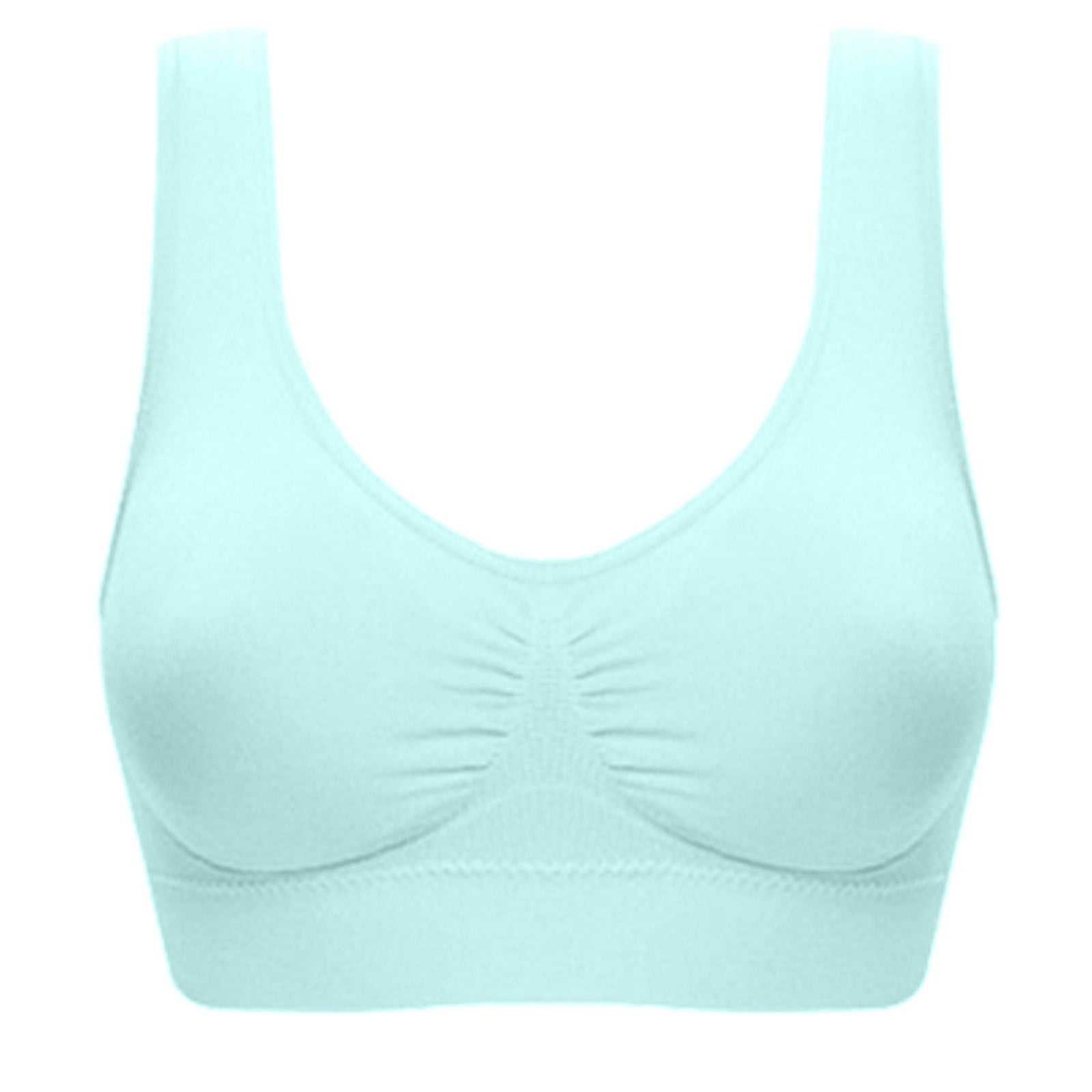 ClodeEU Women Plus Size Bras Padded Seamless Sleepwear Yoga Bra ...