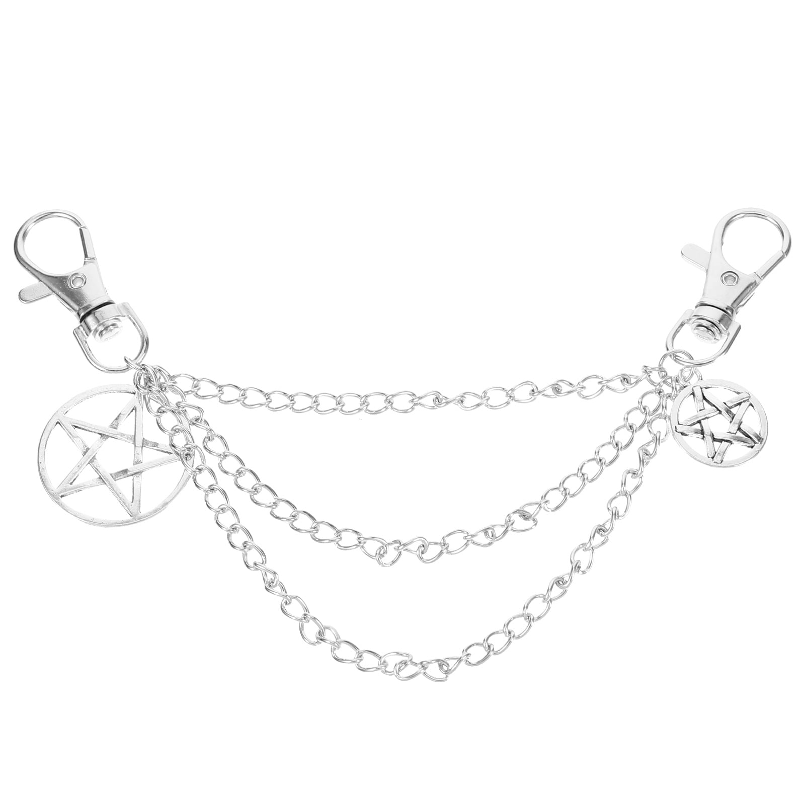 HOMEMAXS Stylish Silver Alloy Shoe Chain Decoration for Shoes with ...