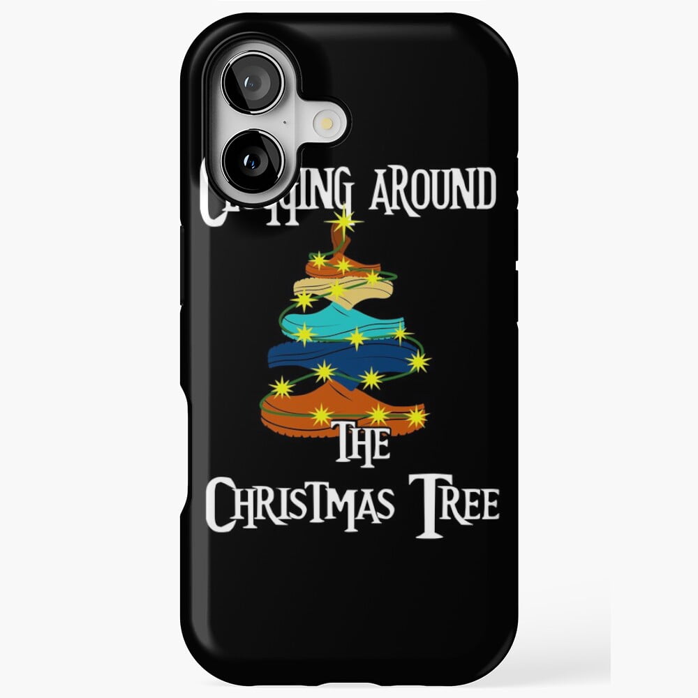 Clogging Around Holiday Tree Funny Dance Design for iPhone 17 to 11 Pro ...