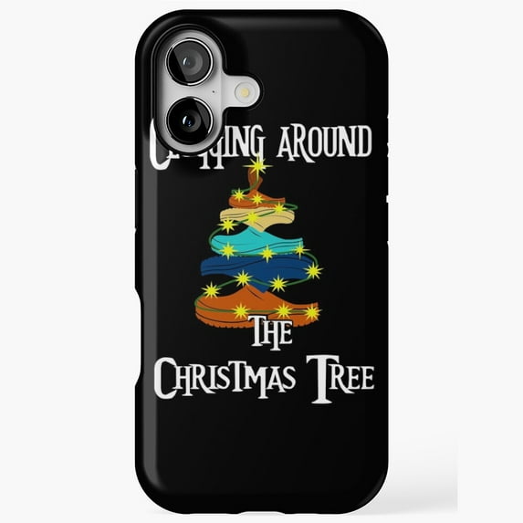 Clogging Around Holiday Tree Funny Dance Design for iPhone 17 to 11 Pro ...