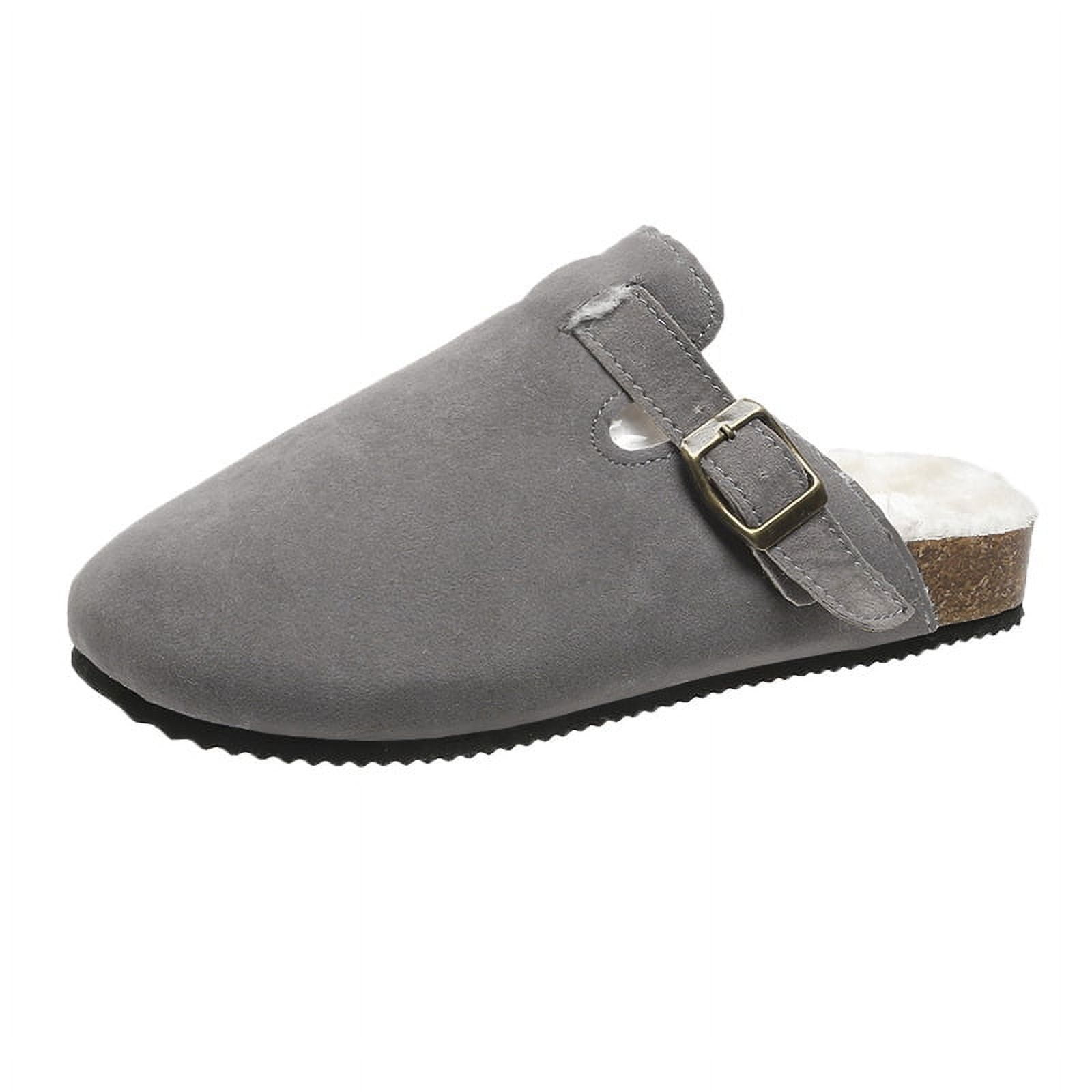 Clogs for Women Boston Clogs Suede Soft Leather Clogs Classic Cork Clog ...
