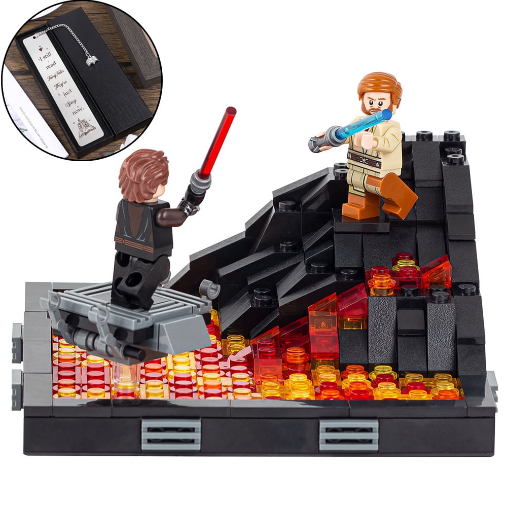 Clone Wars Anakin Skywalker and Obi-Wan Kenobi Minifigures Building ...