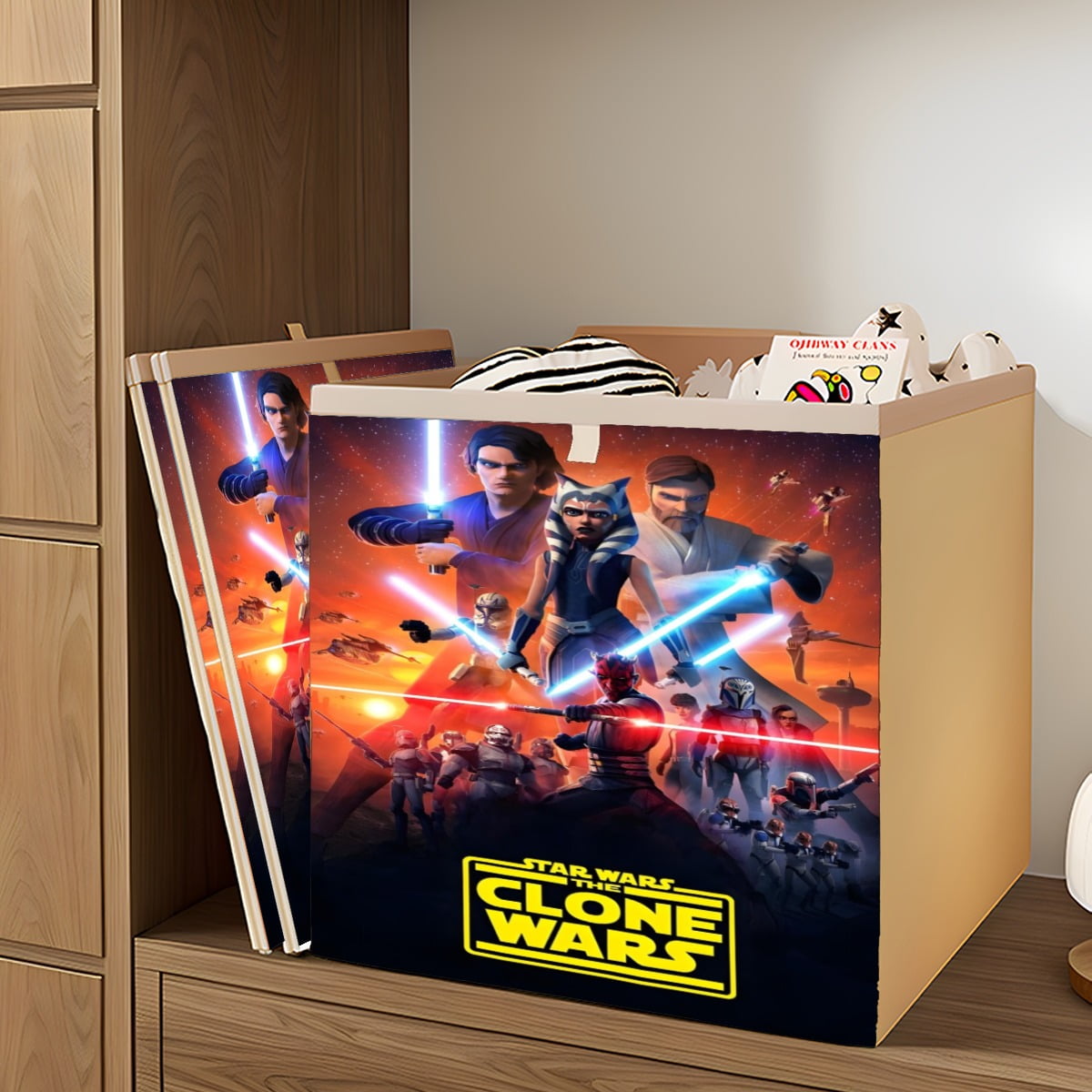 The Clone Wars container say goodbye to clutter with one sleek ...