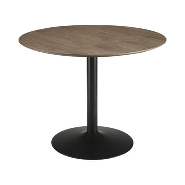 Rennes Round Table Black and Gunmetal - Walmart.com