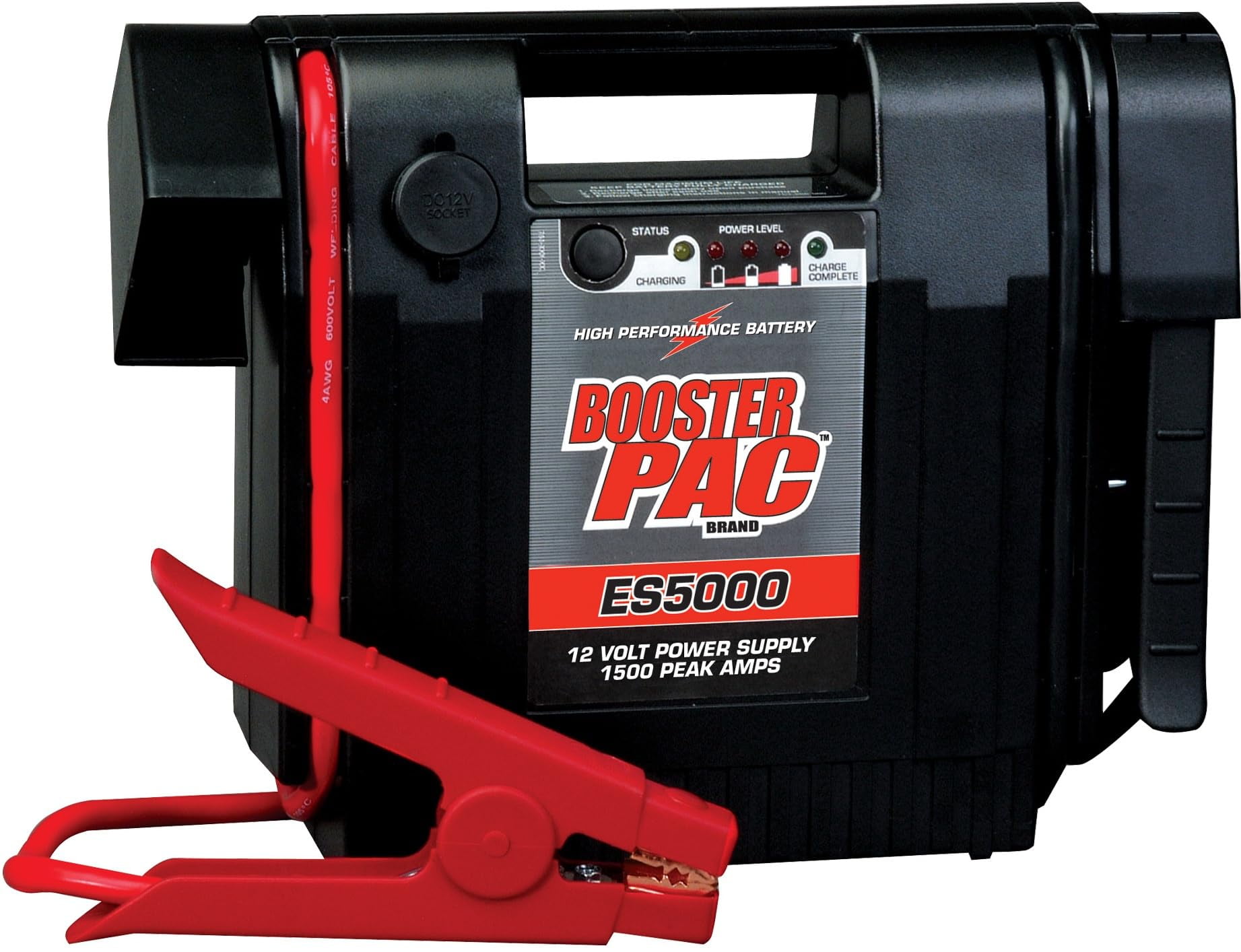 Clore Automotive Booster PAC ES5000 1500 Peak Amp 12V Jump Starter ...